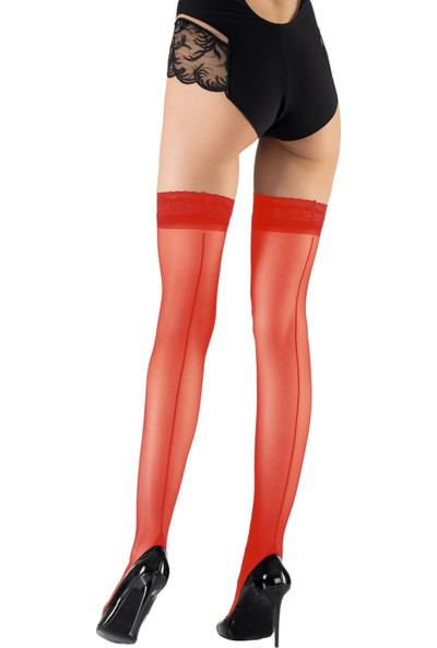 Mite Love Jartiyer Çorap Dantelli Çizgili 15 Denye