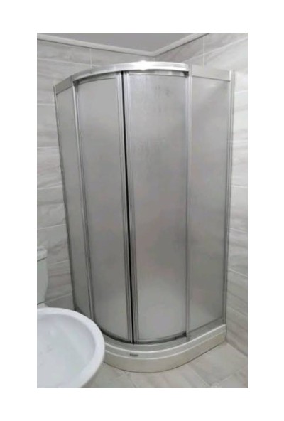 Özel Duş Özelduş 90*90 cm Kalın Seri Mika Oval Tekneli... Özel Duş Özelduş 90*90 cm Kalın Seri Mika Oval Tekneli...