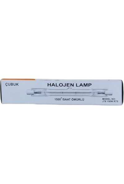 Osaka 150 W Çubuk Halojen Ampul R7S Osaka 150 W Çubuk Halojen Ampul R7S