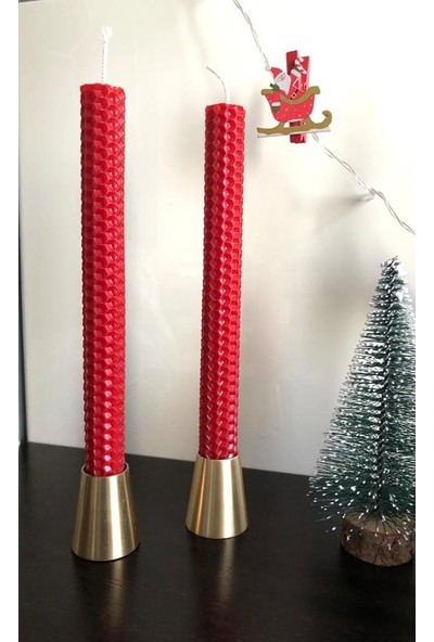 Carinae Renkli Balmumu Şamdan Mum