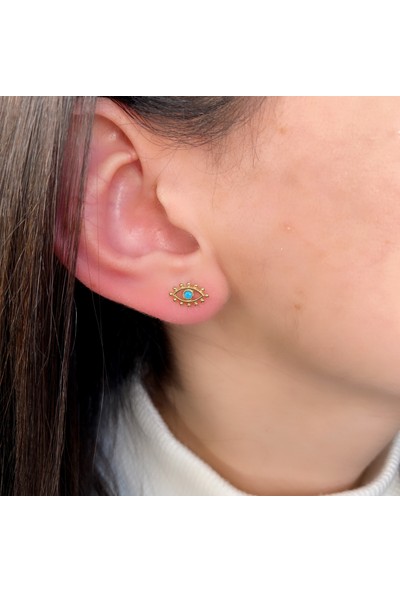 KAYRA Güverse Altın Küpe APK29