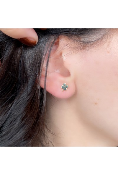 KAYRA Minik Yonca Küpe APK61