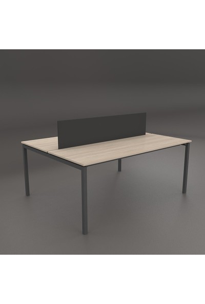 Akr Ofis Ear Ikili Çalışma Masası Workstation
