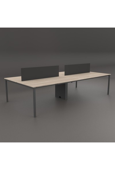 Akr Ofis Ear Dörtlü Workstation