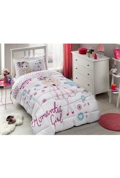 Özdilek Romantic Girl Pembe Tek Kişilik Uyku Seti Özdilek Özdilek Romantic Girl Pembe Tek Kişilik Uyku Seti Özdilek
