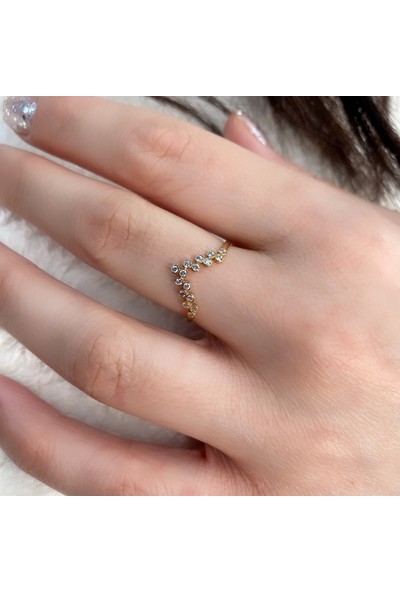 KAYRA Motif Altın Yüzük YZ55