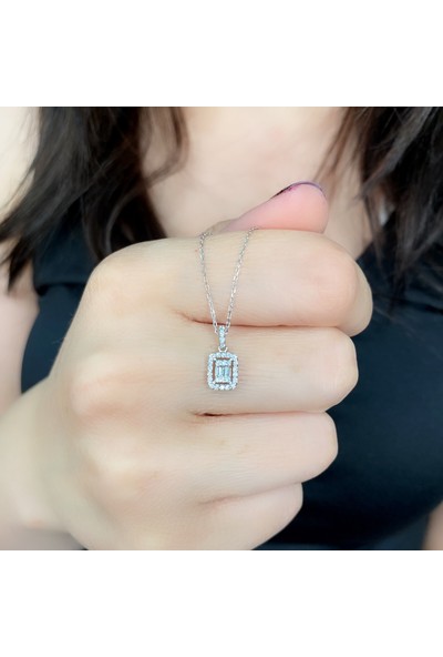 KAYRA Baget Pırlanta Kolye PÇK42