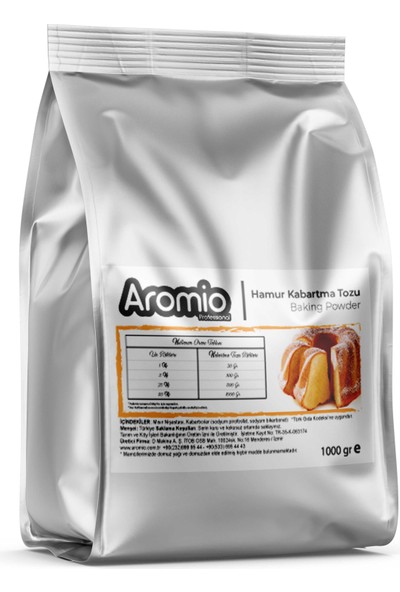 Nicky's Aromio Professional Kabartma Tozu 1 kg