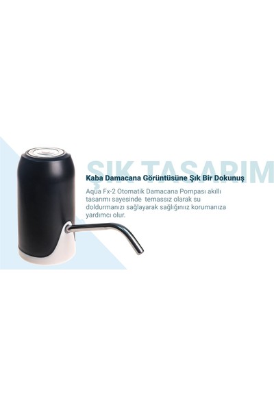 Touch Elektrikli Damacana Su Pompası