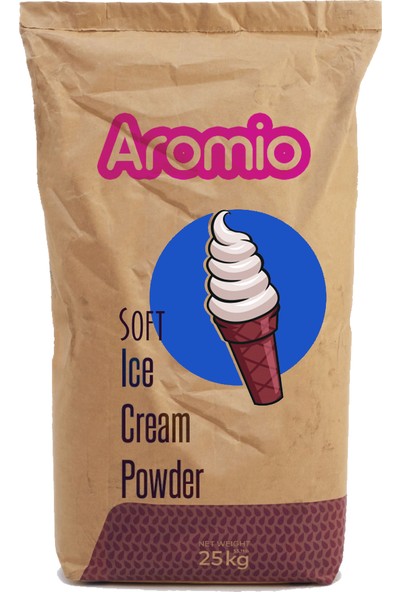 Aromio Aqua Plus Vanilyalı Dondurma Tozu 25 kg