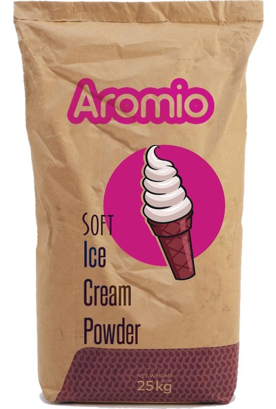 Aromio Latte Plus Vanilyalı Dondurma Tozu 25 kg