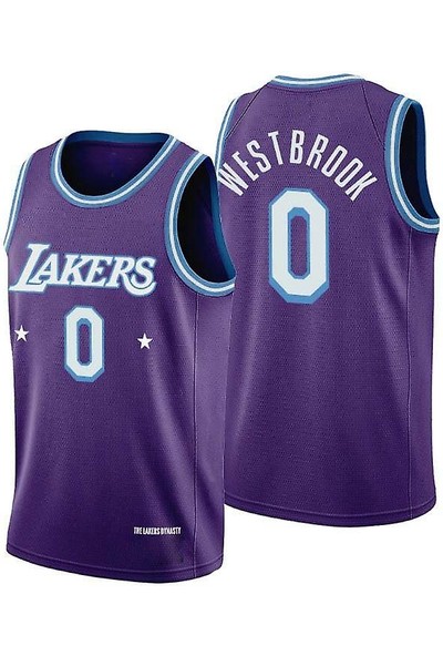 Populars Nba Lakers Russell Westbrook Jersey Basketbol Forması (Yurt Dışından)