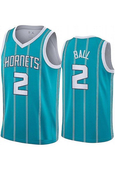 Populars Nba Charlotte Hornets Lamelo Lafrance / Ramello Ball No. 2 Basketbol Forması (Yurt Dışından)