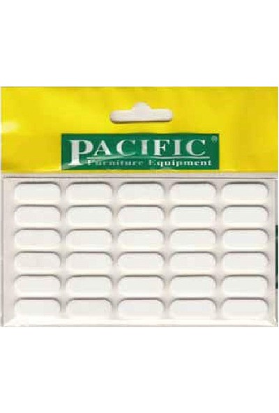 Pacific Yapışkanlı Eva Kapı Amortisörleri, Beyaz