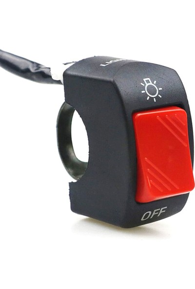 Knmaster Motosiklet Sis Farı Aç Kapa Düğmesi Butonu Kırmızı Knmaster Motosiklet Sis Farı Aç Kapa Düğmesi Butonu Kırmızı