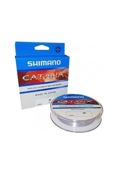Shimano Catana Spinning 150M 0.355 mm Grey Makara Misina Shimano Catana Spinning 150M 0.355 mm Grey Makara Misina