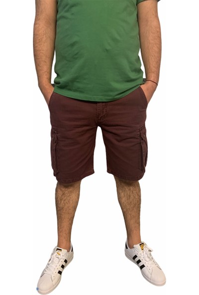Superfly Cargo Erkek Bordo Şort 21689-18