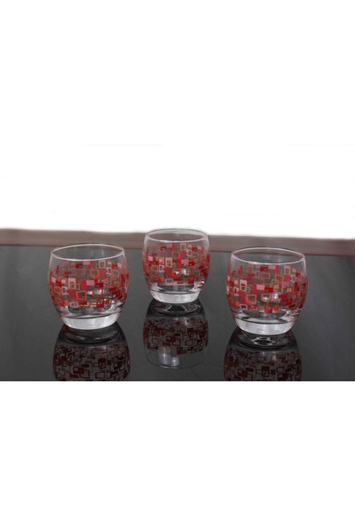 Sado Pinky 3 Lü Desenli Bardak