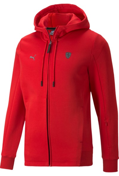 Puma 53333402 Ferrari Style Hooded Sweat Jacket Erkek Sweatshirt Puma 53333402 Ferrari Style Hooded Sweat Jacket Erkek Sweatshirt