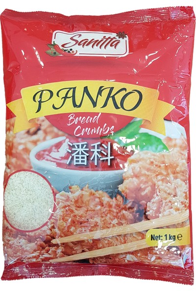 Sanitta Panko - Japon Ekmek Kırıntısı - Bread Crumbs 1 kg X6 (Kolisiyle) Sanitta Panko - Japon Ekmek Kırıntısı - Bread Crumbs 1 kg X6 (Kolisiyle)