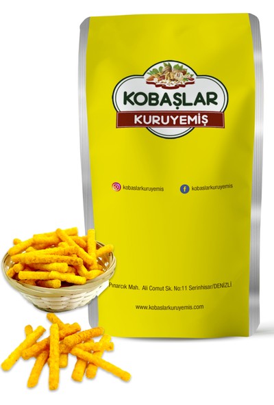 Kobaşlar Kuruyemiş Baharatlı Çubuk Cips 500 gr