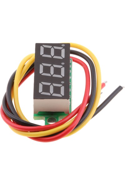 Blesiya 0.28 Inç LED Dijital Voltmetre Dc 0-100V Gerilim Volt Metre Test Cihazı Paneli Kırmızı (Yurt Dışından) Blesiya 0.28 Inç LED Dijital Voltmetre Dc 0-100V Gerilim Volt Metre Test Cihazı Paneli Kırmızı (Yurt Dışından)