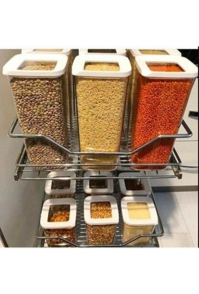 Asya Bazaar 1700 ml Saklama Kabı 12 Li Set