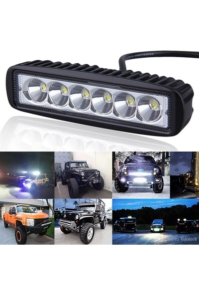 Bernam 6 Ledli 18 Watt Drl Gündüz Ledi Bernam 6 Ledli 18 Watt Drl Gündüz Ledi