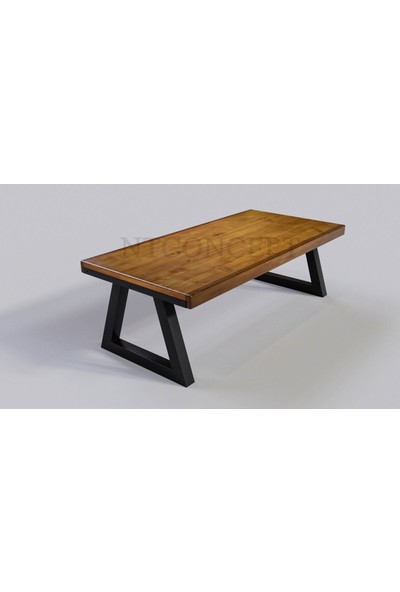 Ntconcept Doğal Ağaç Toplantı MASASI120 cm -240 cm Ntconcept Doğal Ağaç Toplantı MASASI120 cm -240 cm