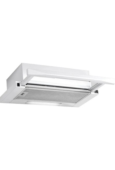 White Daisy F4 Ecr Çift Filtre Beyaz Sürgülü Aspiratör