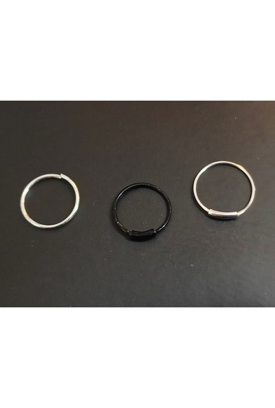 Takıconcept 925 Ayar Gümüş Üçlü Halka Hızma Set Takıconcept 925 Ayar Gümüş Üçlü Halka Hızma Set