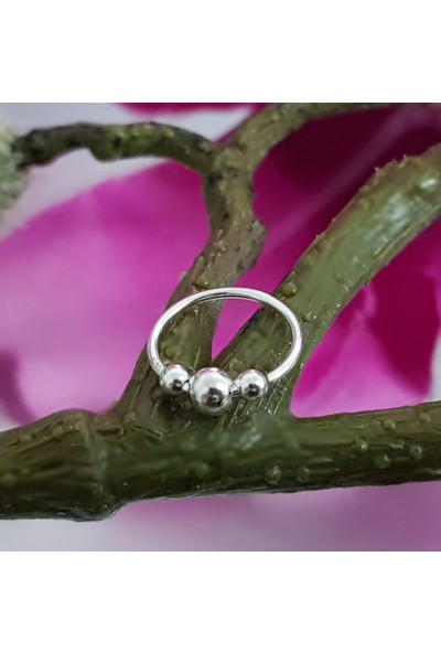 Takıconcept 925 Ayar Gümüş Halka Hızma