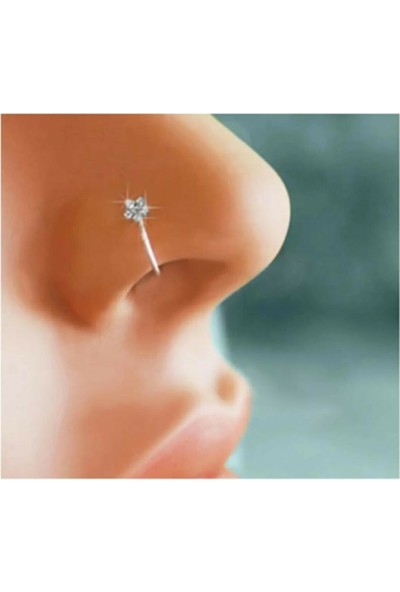 Takıconcept Kadın Deliksiz Sıkıştırmalı 925 Ayar Gümüş Hızma