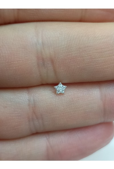 Takıconcept Zirkon Taşlı Yıldız Gümüş Hızma