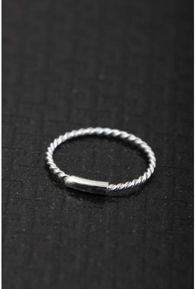 Takıconcept 925 Ayar Gümüş Burgu Halka Hızma