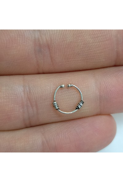 Takıconcept Deliksiz Sıkıştırmalı 925 Ayar Saf Gümüş Hızma