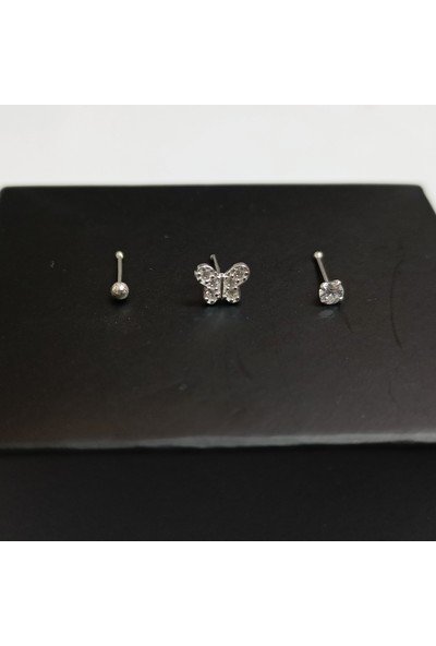 Takıconcept 3lü Set 925 Ayar Gümüş Hızma