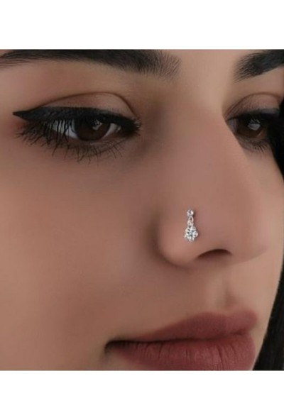 Takıconcept 925 Ayar Gümüş Taşlı Sallantılı Hızma