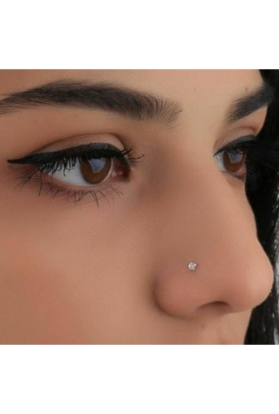 Takıconcept 925 Ayar Gümüş Tek Taş Hızma