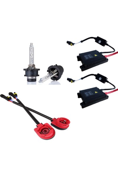 Öztek D2S 6000K 35W Beyaz Işık Ampul Seti Takımı Soket ve Balastlı Öztek D2S 6000K 35W Beyaz Işık Ampul Seti Takımı Soket ve Balastlı