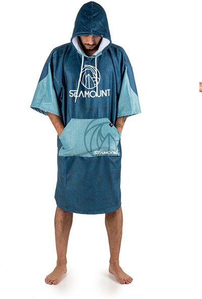 Seamount Basic 2 Surf Tasarım Baskılı Havlu Panço Seamount Basic 2 Surf Tasarım Baskılı Havlu Panço