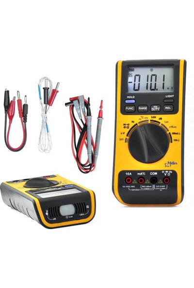 TT-Technich Ölçü Aleti Autorange Dijital Multimetre 5ın1 Çok Fonksiyonlu Tt-Echnı-C Va-19 TT-Technich Ölçü Aleti Autorange Dijital Multimetre 5ın1 Çok Fonksiyonlu Tt-Echnı-C Va-19