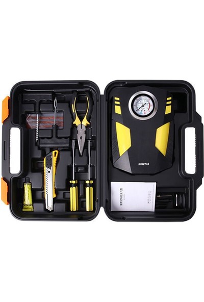 Ally Mobile Kompresör Araç Lastik Şişirme ve Tamir Seti 12 V Ally Mobile Kompresör Araç Lastik Şişirme ve Tamir Seti 12 V