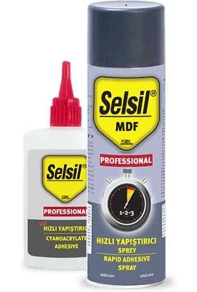 Mdf Kit Hizli Yapiştirici (Set) 200 Ml+50 gr