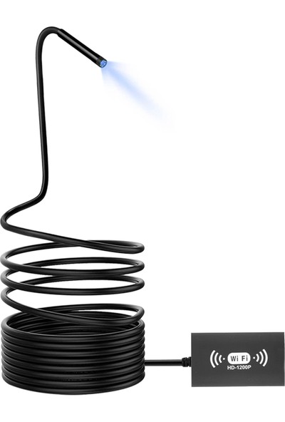 Shopfocus IP68 Su Geçirmez Wifi Özellikli 8mm Kablosuz Endoskop (Yurt Dışından) Shopfocus IP68 Su Geçirmez Wifi Özellikli 8mm Kablosuz Endoskop (Yurt Dışından)