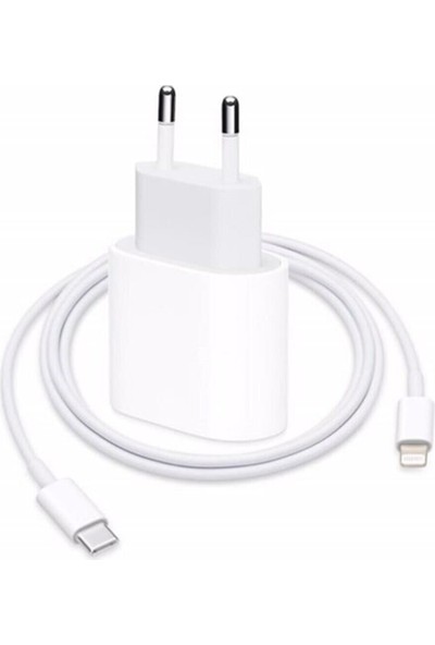 Foon Apple iPhone 20W Usb-C Hızlı Şarj Cihazı Seti Foon Apple iPhone 20W Usb-C Hızlı Şarj Cihazı Seti