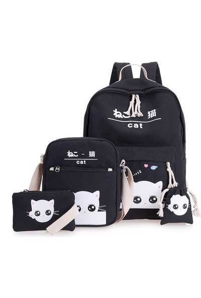 Xhome Siyah Okul Çantası (Yurt Dışından)