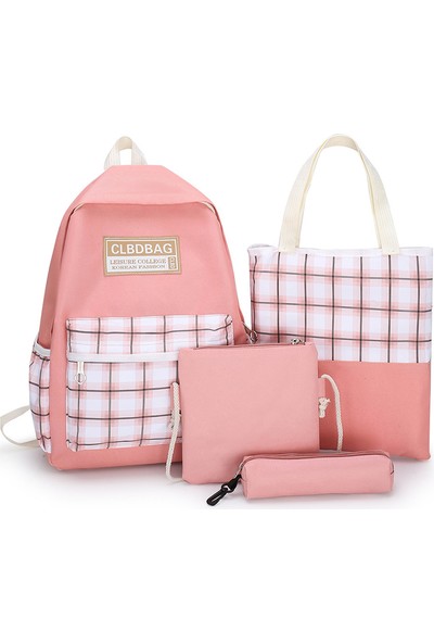 Xhome Pembe Okul Çantası (Yurt Dışından)