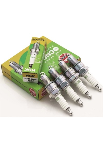 NGK NGK-7988 *bpr-Gas* (4 Adet) Bujı Lpg'li Araçlar Için NGK NGK-7988 *bpr-Gas* (4 Adet) Bujı Lpg'li Araçlar Için