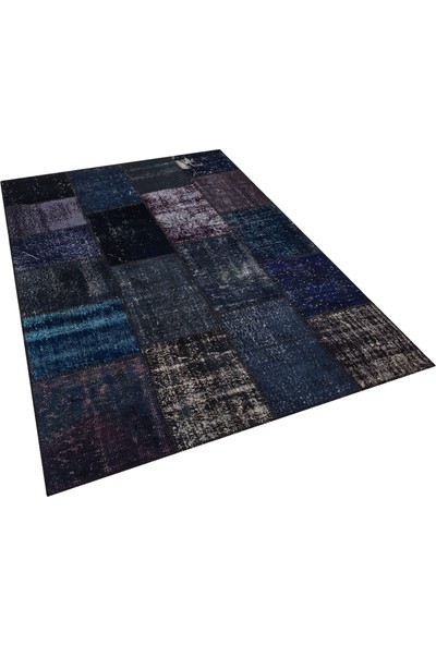 Sempati Halı Klasik Modern Patchwork Eskitme El Dokuma Halı 160 x 230 cm 5927 Sempati Halı Klasik Modern Patchwork Eskitme El Dokuma Halı 160 x 230 cm 5927